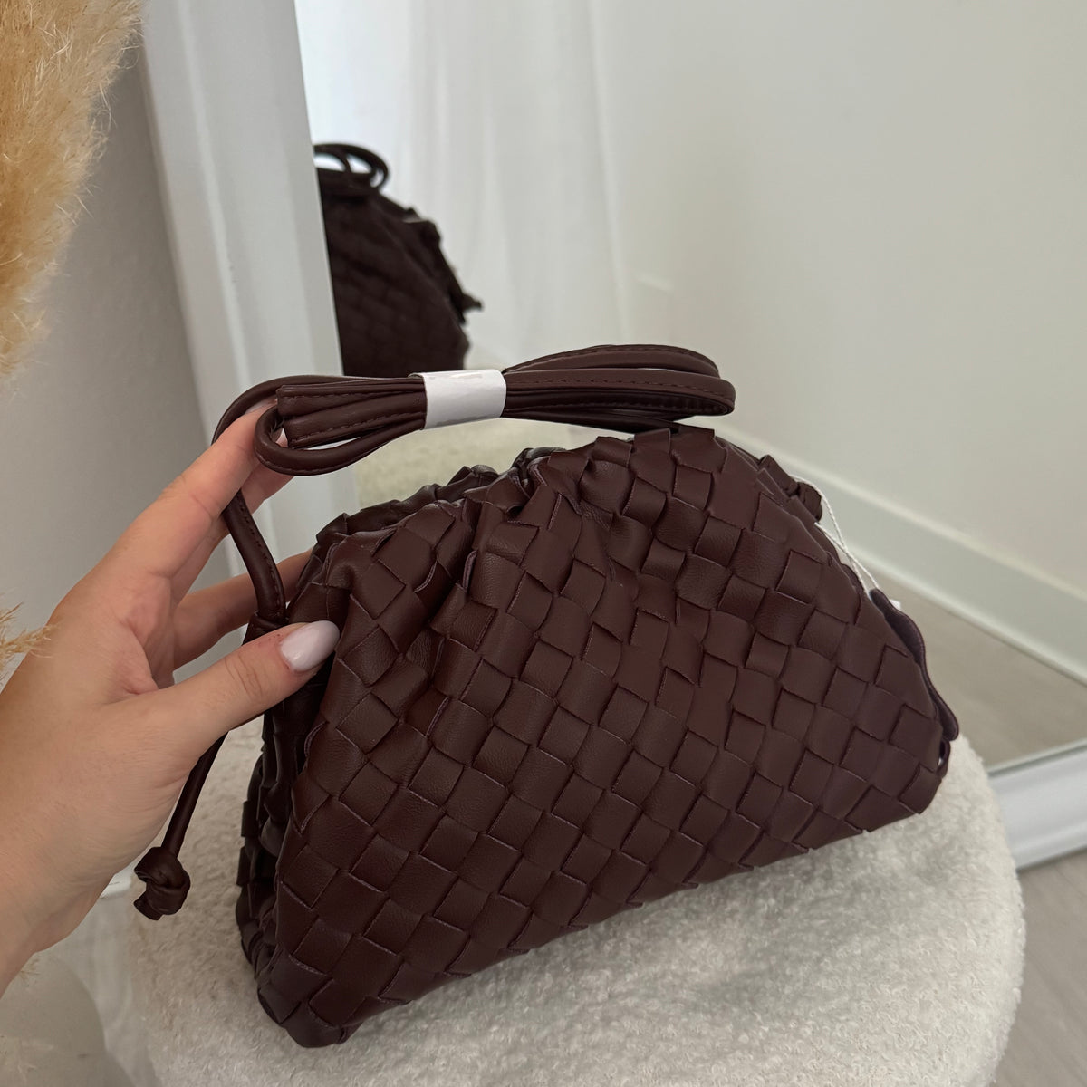 Mini bag Gisele marrone – Moonamì